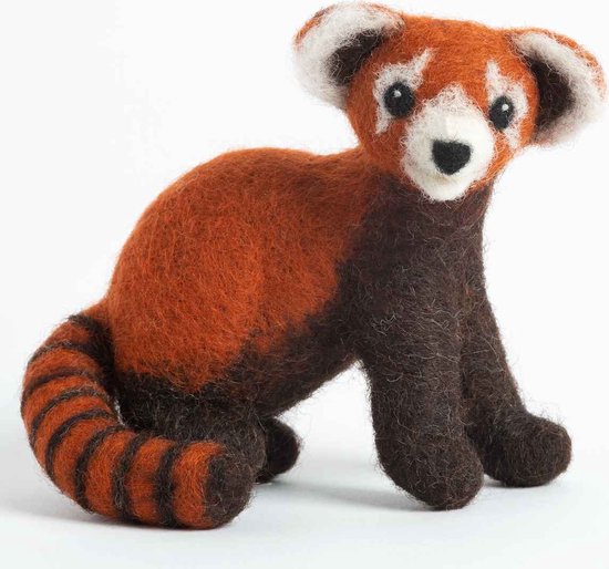 Hawthorn Rode Panda Naaldvilt pakket | bol.com