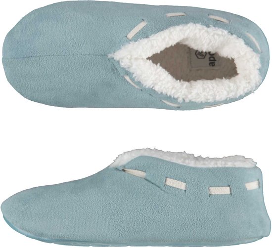 Spaanse sloffen dames | Licht Blauw | Maat 39/40 | Sloffen dames ...