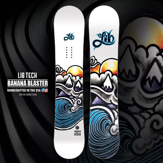 Lib-Tech Banana Blaster 2023 Snowboard Lengte: 115 | bol.com