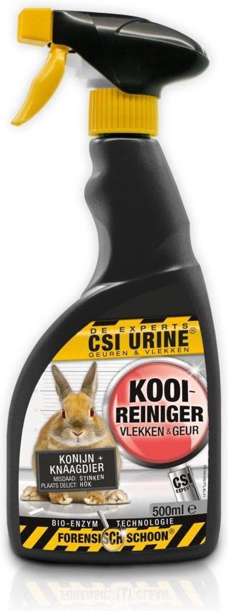Csi Urine Cage Cleaner Spray - Dissolvant d'odeur - 500 ml | bol.com