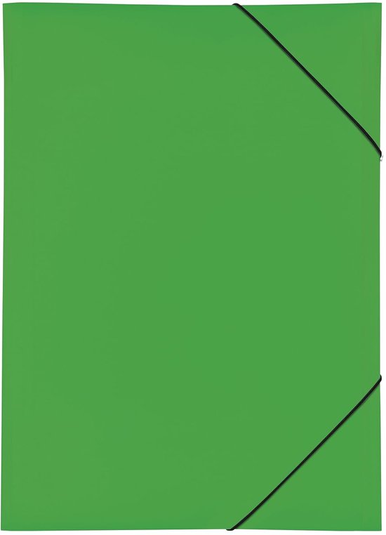 Rubberen map A3 - met hoekspanrubber - 1 stuk - PP | bol