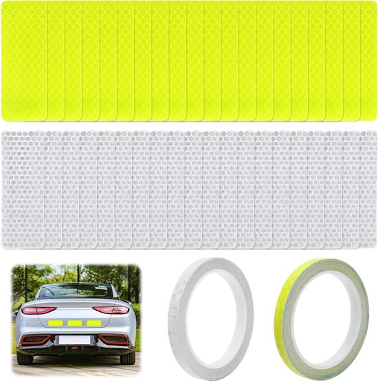 JGS Premium - Reflecterende stickers set van 40 stuks - Waterdichte ...