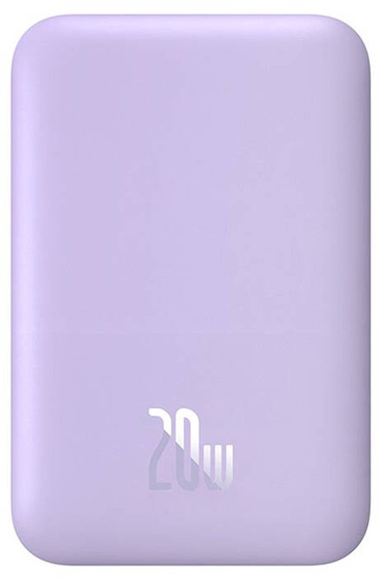 Baseus Mini 6.000 mAh Powerbank Paars | Compact Met MagSafe & Fast ...