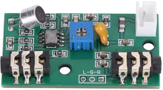Microphone Amplifier Board Adjustable Gain Sound Audio Signal Mic ...