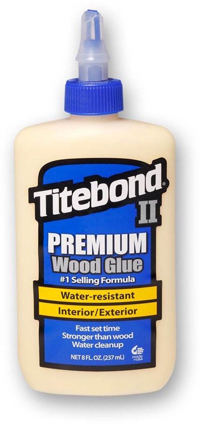 Titebond - II Premium Wood Glue - Houtlijm - 237 ml | bol