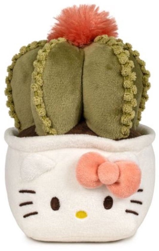 Hello Kitty Cactus Knuffel - 23cm Pluche Speelgoed | bol