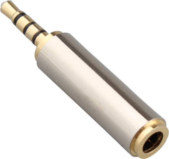 Allecto Plus - Audio Connector Adapter 2.5mm naar 3.5mm - Jack Aux ...