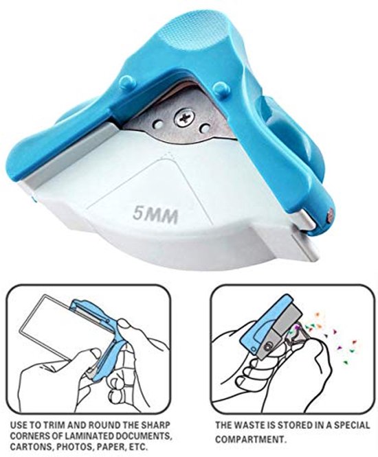 Radius 5mm Angle Cutter Corner Rounder Punch Stationery | bol