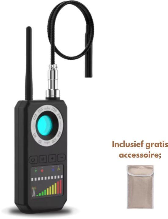 Signaaldetector - Draadloze signaaldetector - Anti Spy RF Detector ...