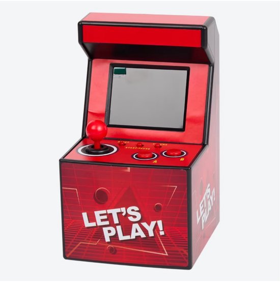 Retro design draagbare mini-console met 250 spellen - Mini Arcade ...