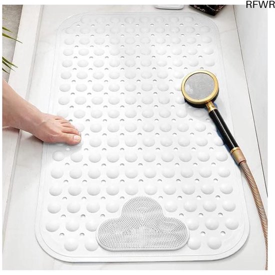 RFWR® Antislip Douchemat 70 x 40 cm met Massage Effect en Zuignappen | bol