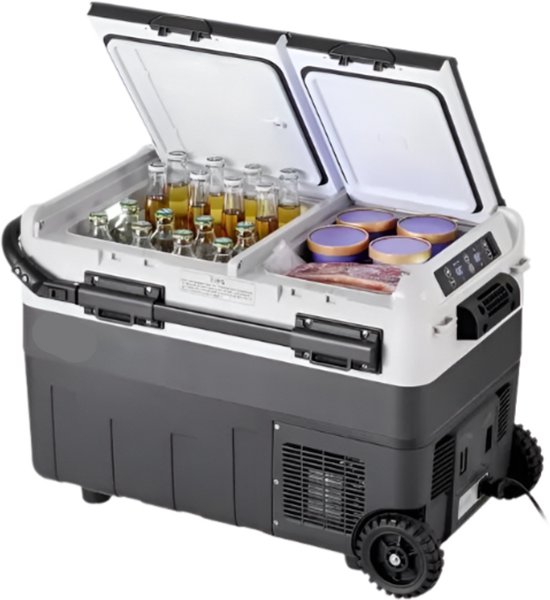Draagbare Koelvriezer – Mobiele Koelkast – Camping Koelbox – Auto Koelbox – 58 Liter... | bol
