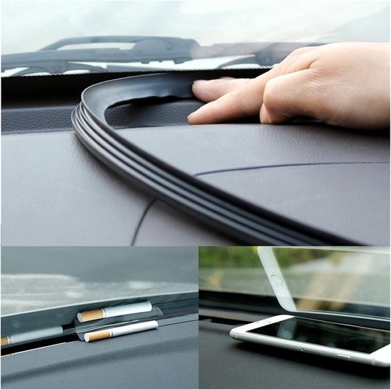 Auto Afdichting Strip 1,6 meter - Rubber Afdichting - Decoratieve Strip ...