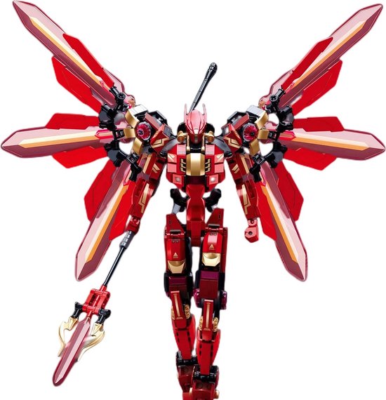 Sluban - M38-B1152 Mecha Red Falcon | Robot technic modelbouw ...