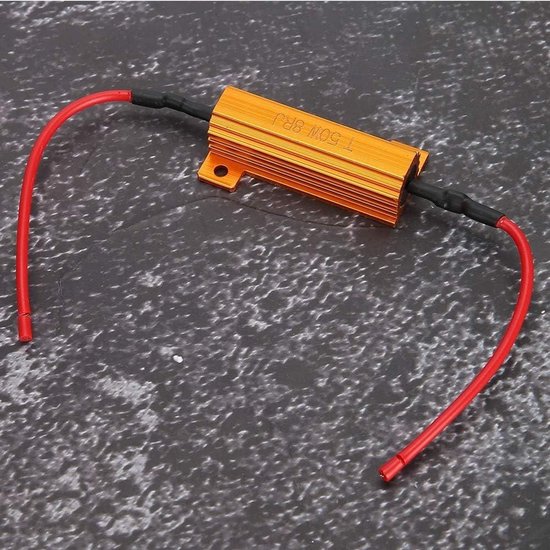 Allecto Plus - LED Load Resistor 50W 8ohm - Set van 2 - Voor LED ...