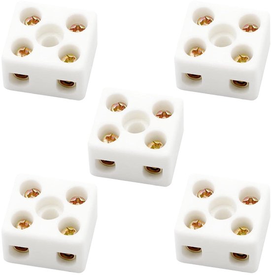 Allecto Plus - Keramisch aansluitblok 5 stuks voor hoge kwaliteit ...
