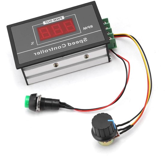 Motor Controller - PWM Speed Controller voor DC Motor - 6-60V 30A | bol