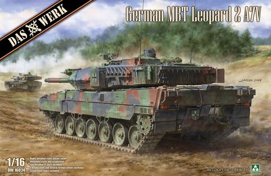 Das Werk Modelbouwpakket Militaire voertuigen - 16024 Duitse MBT ...