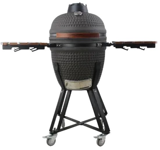Auplex Kamado BBQ Medium 18 inch Black edition | bol