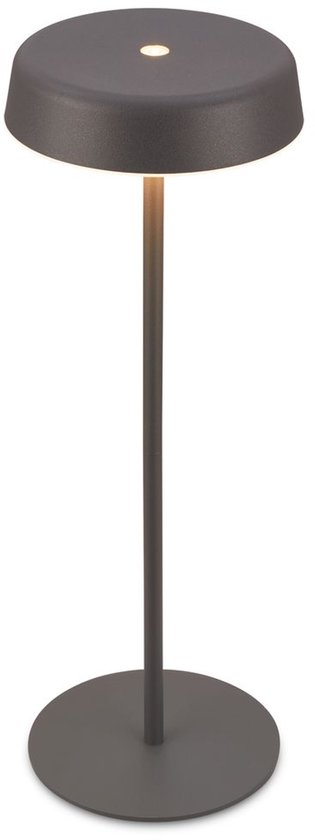 BRILONER Pala –Tafellamp oplaadbaar – dimbaar – draadloos – IP44 – warm ...