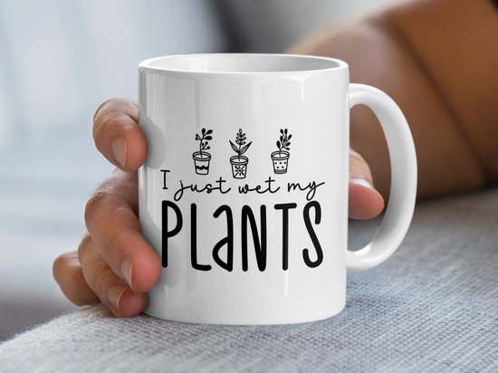 Ik Maak Mijn Planten Nat Mok, Tuinliefhebber Mok, Grappige Plant Mok ...