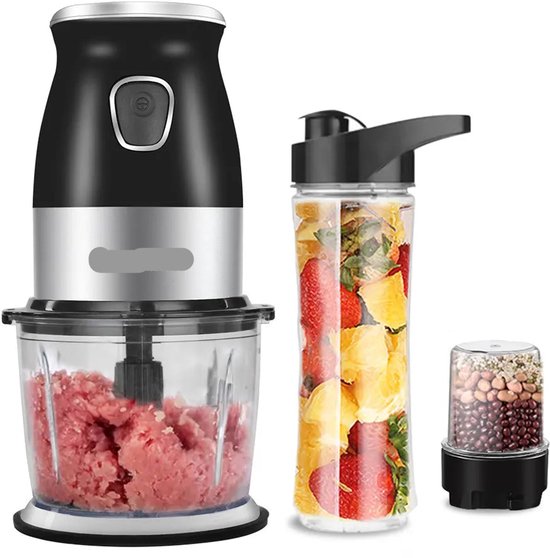 Blender - Vleesmolen - Hakmolen - Food Processor - Coffee Grinder - 500W - RVS-messen... | bol