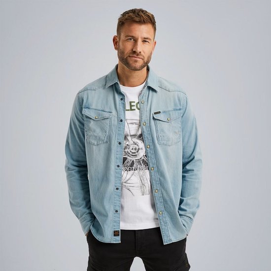 Long Sleeve Shirt REAL LIGHT BLUE | bol