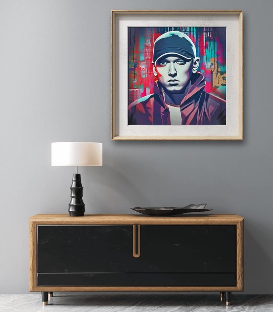 Eminem slim shady poster | posters Eminem | 50 x 50 cm | rap hiphop ...