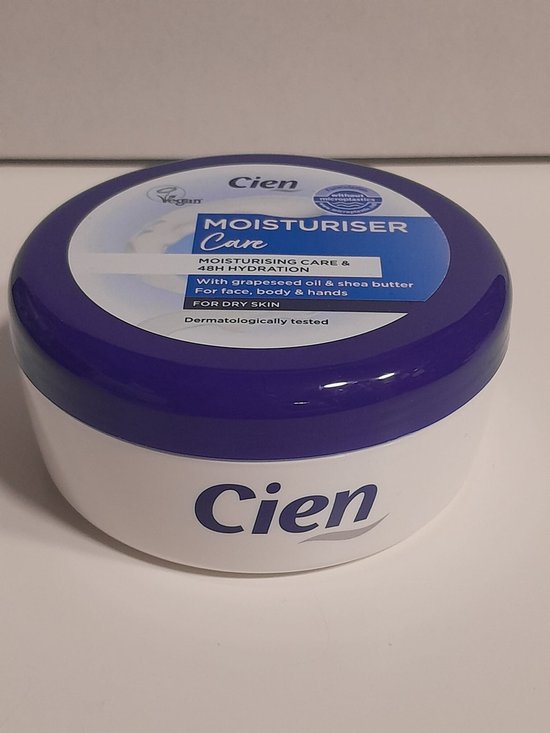 Cien Soft Moisturising Cream | Grapeseed Oil & Shea Butter | Face ...
