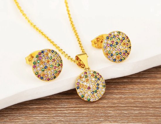 N3 Collecties Crystal Fashion vergulde sieraden sets voor dames | bol