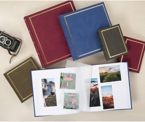 Super-Jumbo Fotoalbum London 34 x 35 cm (fotoboek met 80 witte pagina's ...