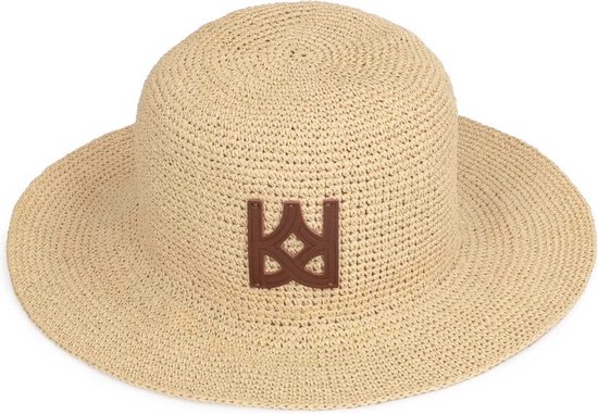 Beige straw hat | bol