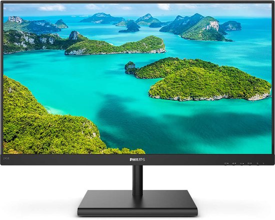 Philips 245E1S Monitor - 24 inch QHD IPS - Gaming - 4ms - 245E1S | bol