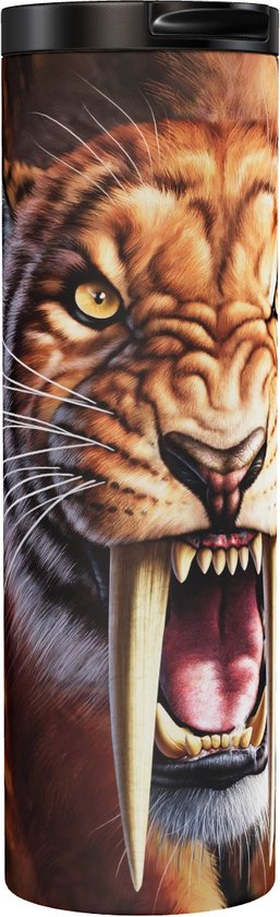 Sabeltand Tijger Sabertooth - Thermobeker 500 ml | bol
