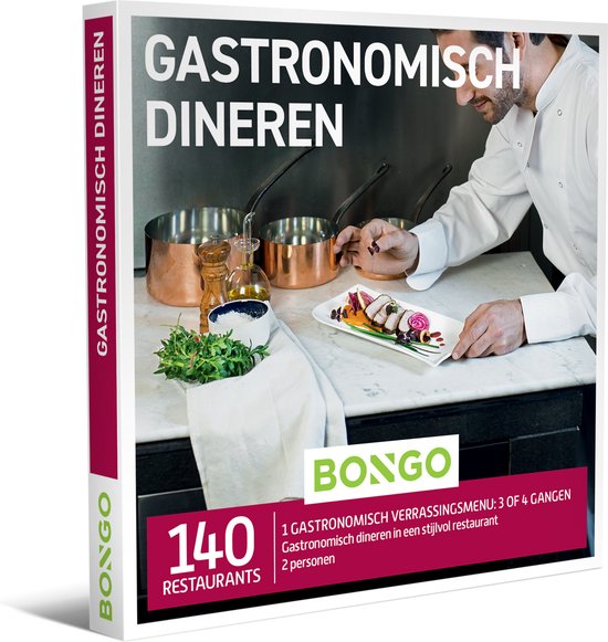 Bongo Bon -Gastronomisch Dineren- Cadeaukaart | bol