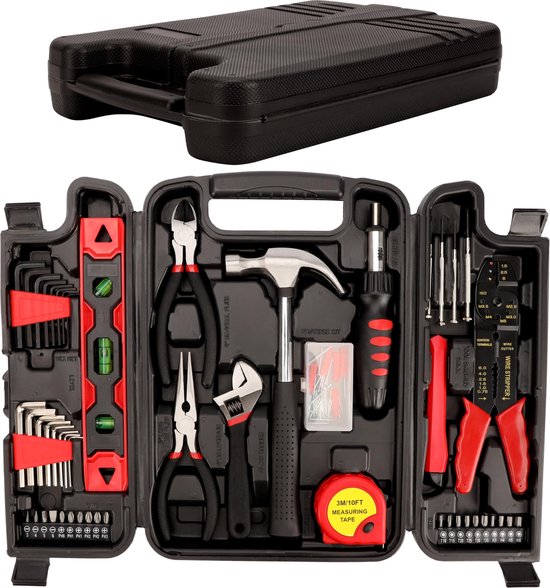 Belle Vous (51- Stuks) Thuis Reparatie Gereedschaps sets met Opslag ...