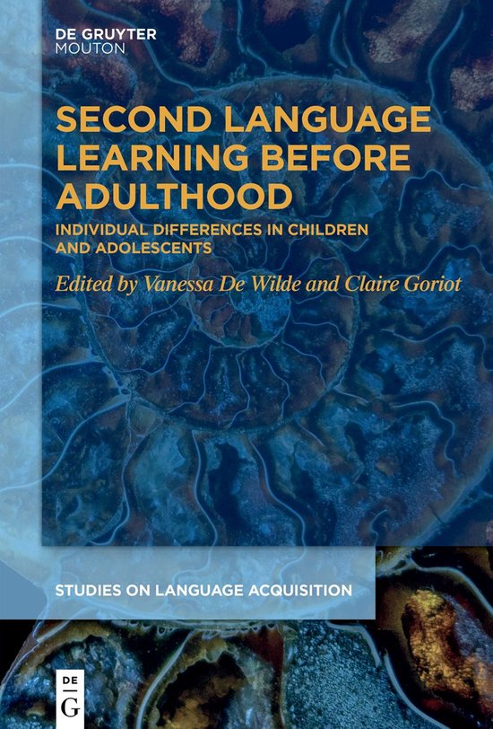 Studies on Language Acquisition [SOLA]65- Second Language Learning Before Adulthood |... | bol