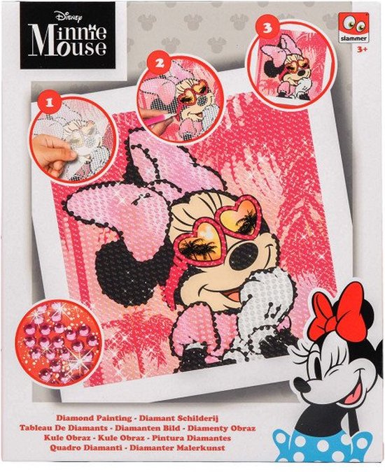 Minnie Mouse Diamond Painting Schilderij | bol
