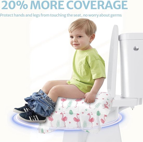 10 stuks wegwerp toiletkussens, toiletkussen, wc-bekleding voor ...