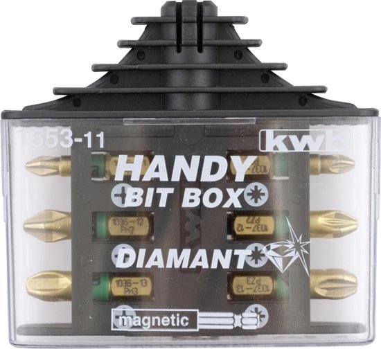 KWB Diamant Handy Bit-box - 7-delig | bol