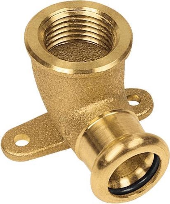 Bonfix Roodkoperen muurplaat 3/4 x 22mm binnendraad FxRp | bol