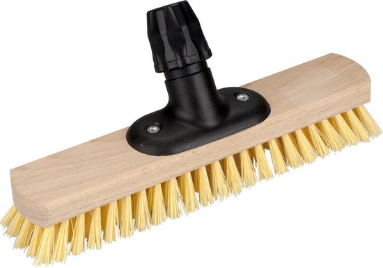 Houten schrobborstel/schrobber 30 cm - schoonmaakborstels | bol