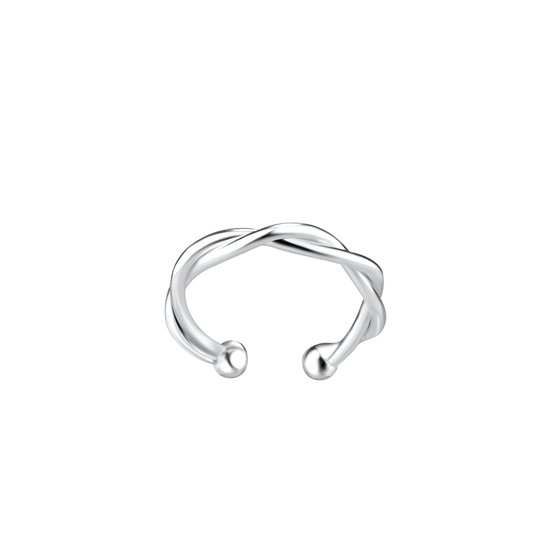 ear cuff zilver twisted | oorklem dames zilver | Ear Studs | zilverana | Sterling 925... | bol