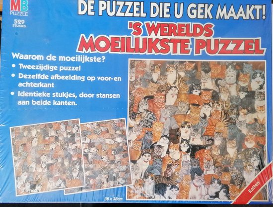 Katten, de puzzel die u gek maakt | bol