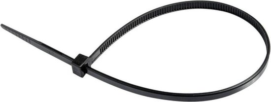 Kabelbinders 4.8 x 160 mm - zwart - zak 100 stuks - Tiewraps - Binders ...