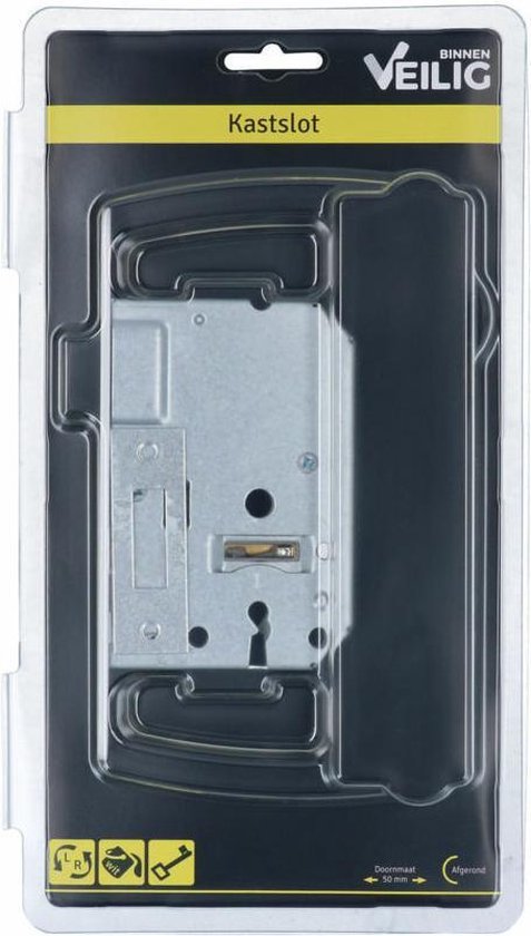 Insteekslot - Wit - Staal - VEILIG - Veilig BSW12 - kastslot ...