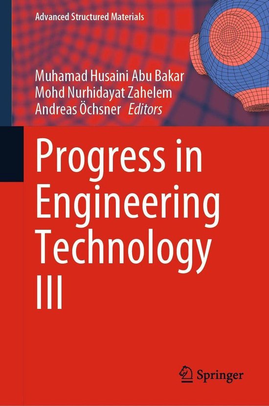 Advanced Structured Materials 148 - Progress in Engineering Technology III (ebook) |... | bol