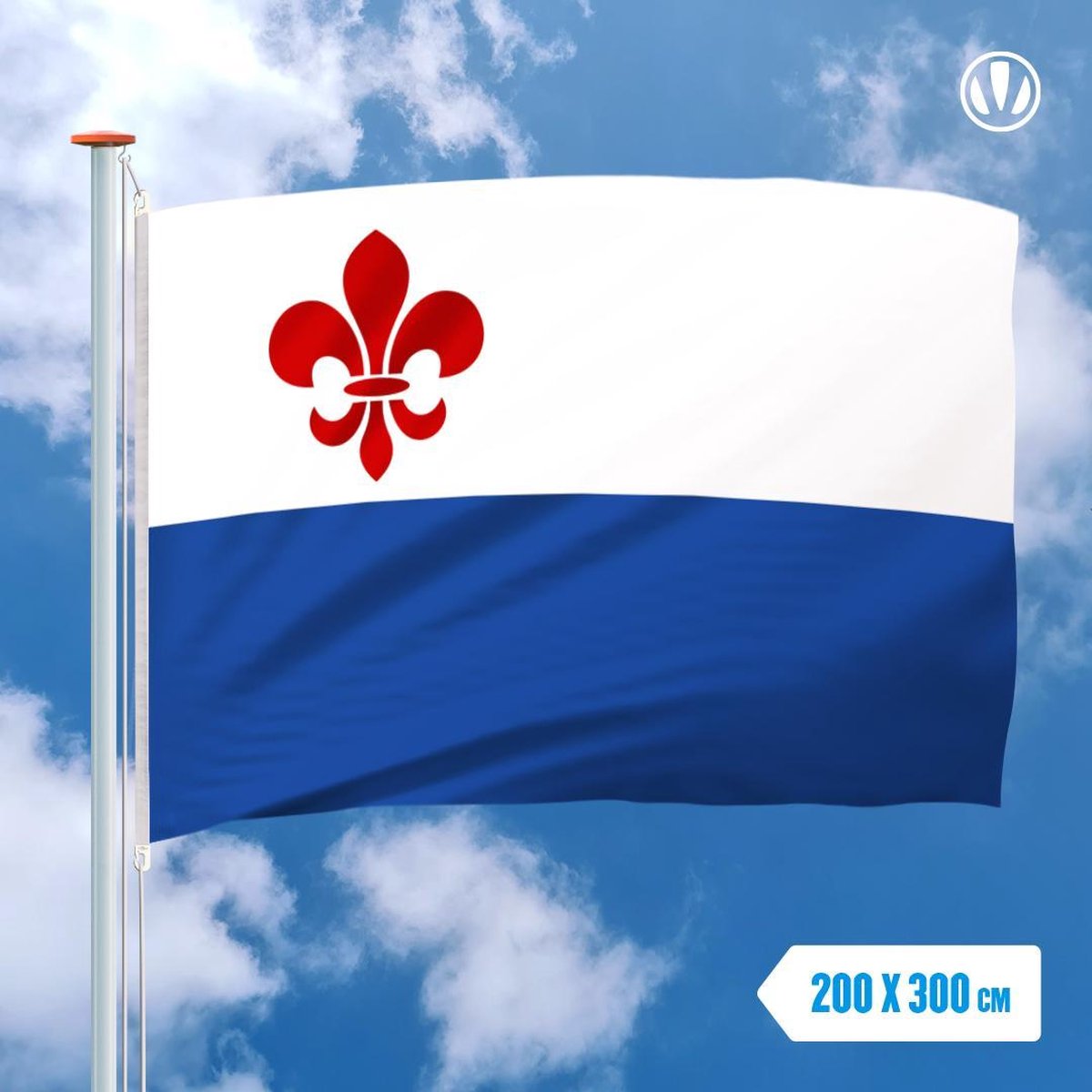 Vlag Roermond 200x300cm | bol.com