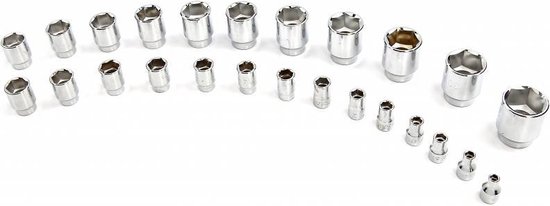 Beta 900 - Dopsleutels zeskant - 1/4 | bol