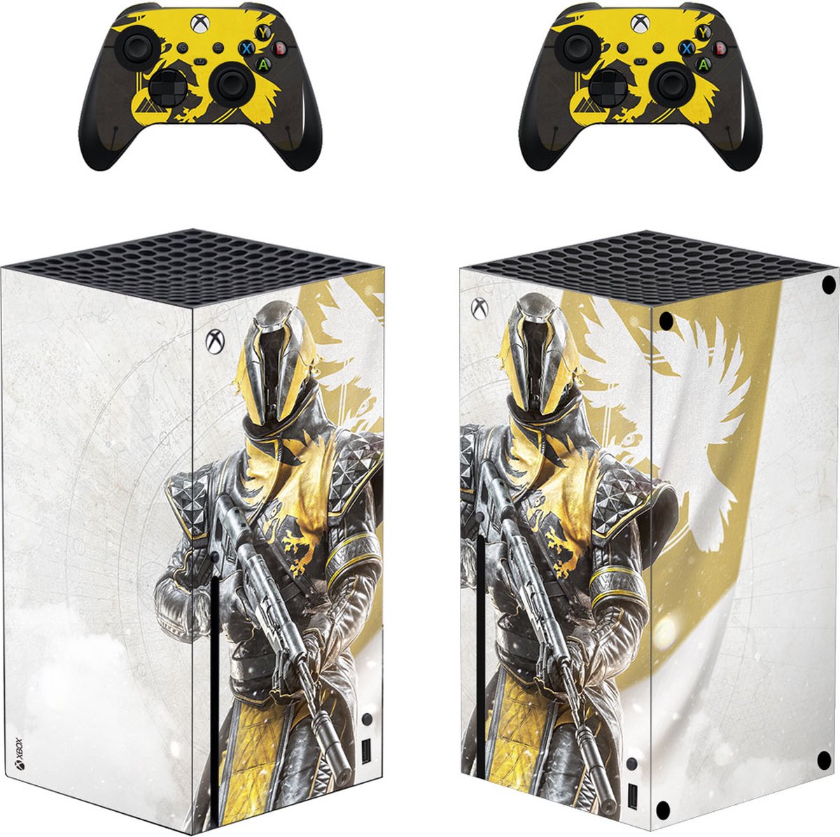 Xbox Series X - Console Skin - The Golden Warrior - 1 console en 2 ...